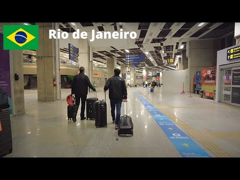Arriving In RIO DE JANEIRO!! 🇧🇷 | RIOgaleão - Tom Jobim International Airport (GIG) | Walk Tour