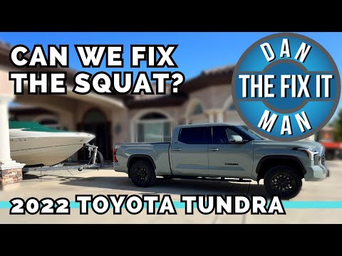 2022 Toyota Tundra Suspension Upgrade - Timbren SES (Suspension Enhancement System) Fix Towing Squat