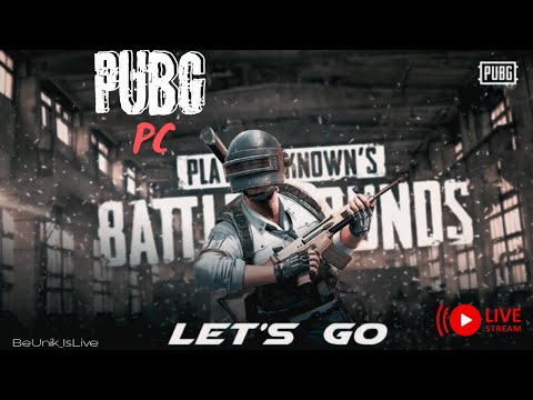 🔴PUBG PC Live 🔴 #pubg #pcgames #pubgpc #BeUnik #Valorant #gaming #live #livestream