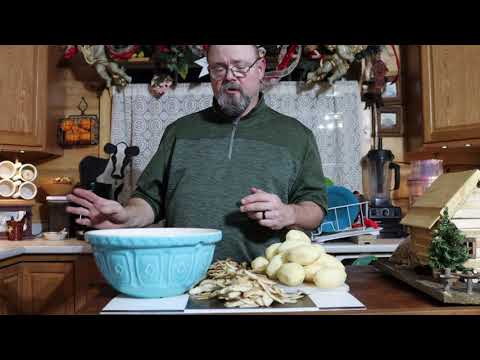 Easy Garlic Mashed Potatoes made with Goat Milk from the homestead.