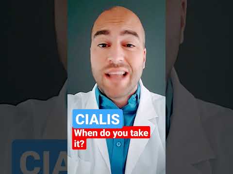 When do you take Cialis?