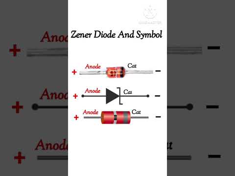 Zener Diode #diode #symbols #electroniccomponents #rahulkielectronic