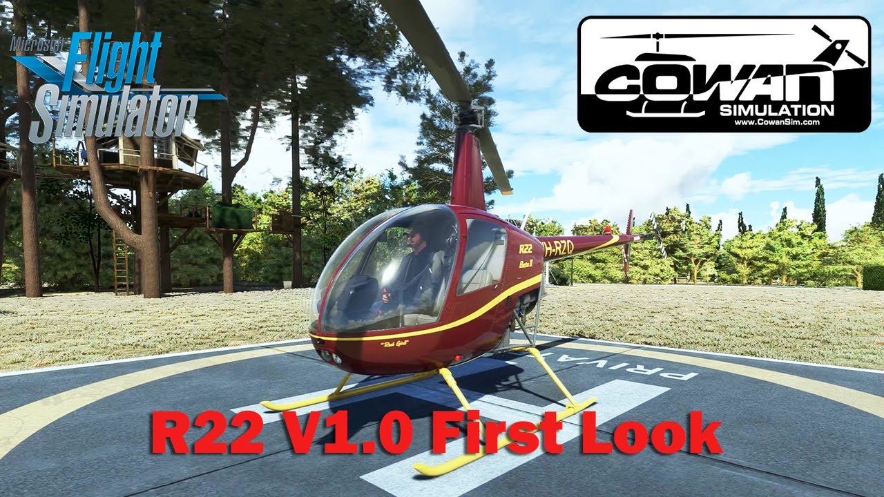Microsoft Flight Simulator Cowansim R22 V1.0 - Videos & Streams ...