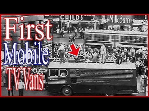 This Day In History December 12, 1937, First Mobile TV Vans