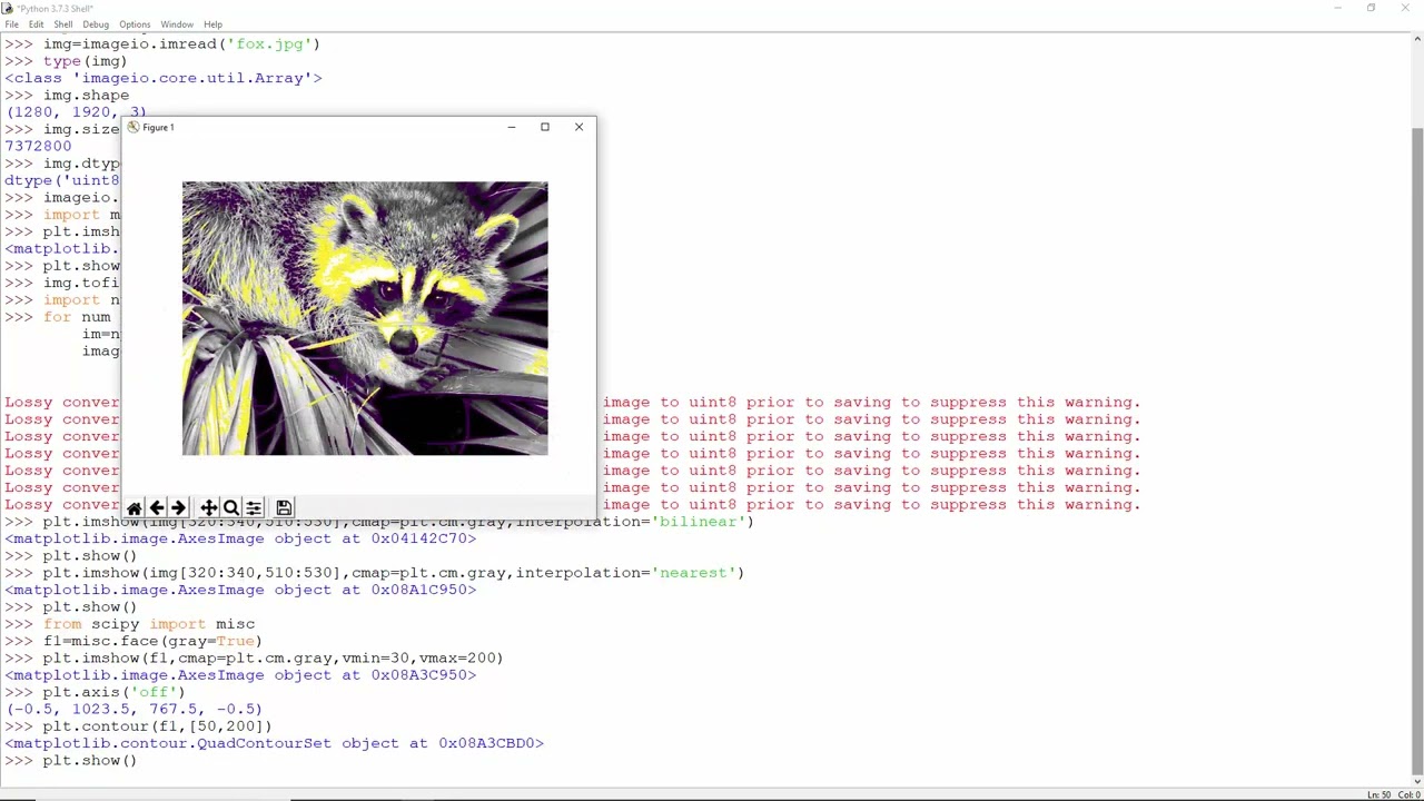 Python Images Processing Implementation Practice