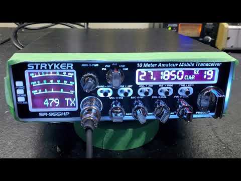 Stryker SR-955HPC tune up report for Matt in TX ERF2030+ MOSFETS Voltage regulator upgrade