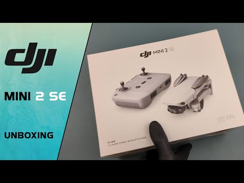 DJI Mini 2 SE - Fly More Combo - unboxing