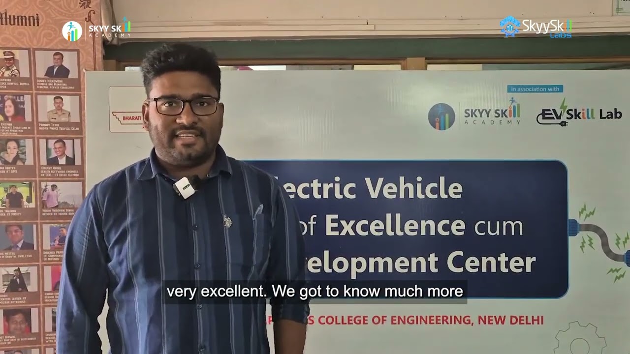 Prof. Ashutosh Gupta, Bharati Vidyapeeth’s College of Engineering| feedback on the SkyySkill Labs