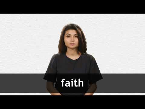 How to pronounce FAITH in American English