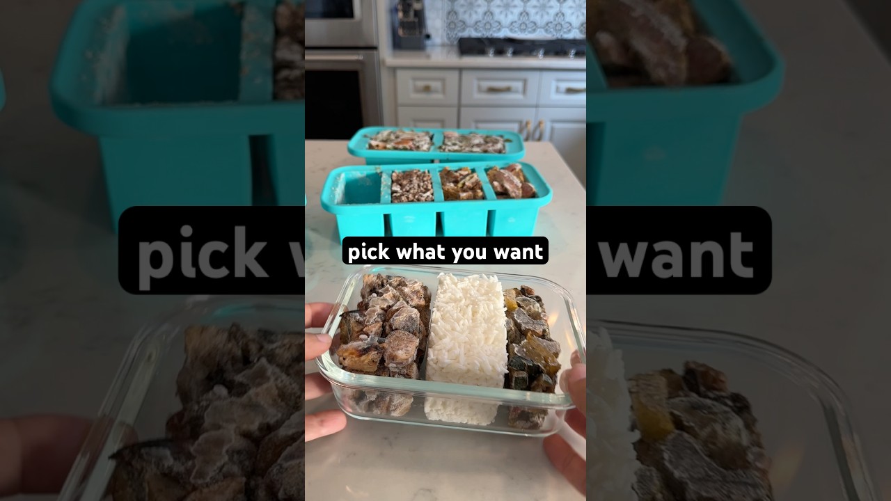 The NEW way to freezer meal prep #freezermeals