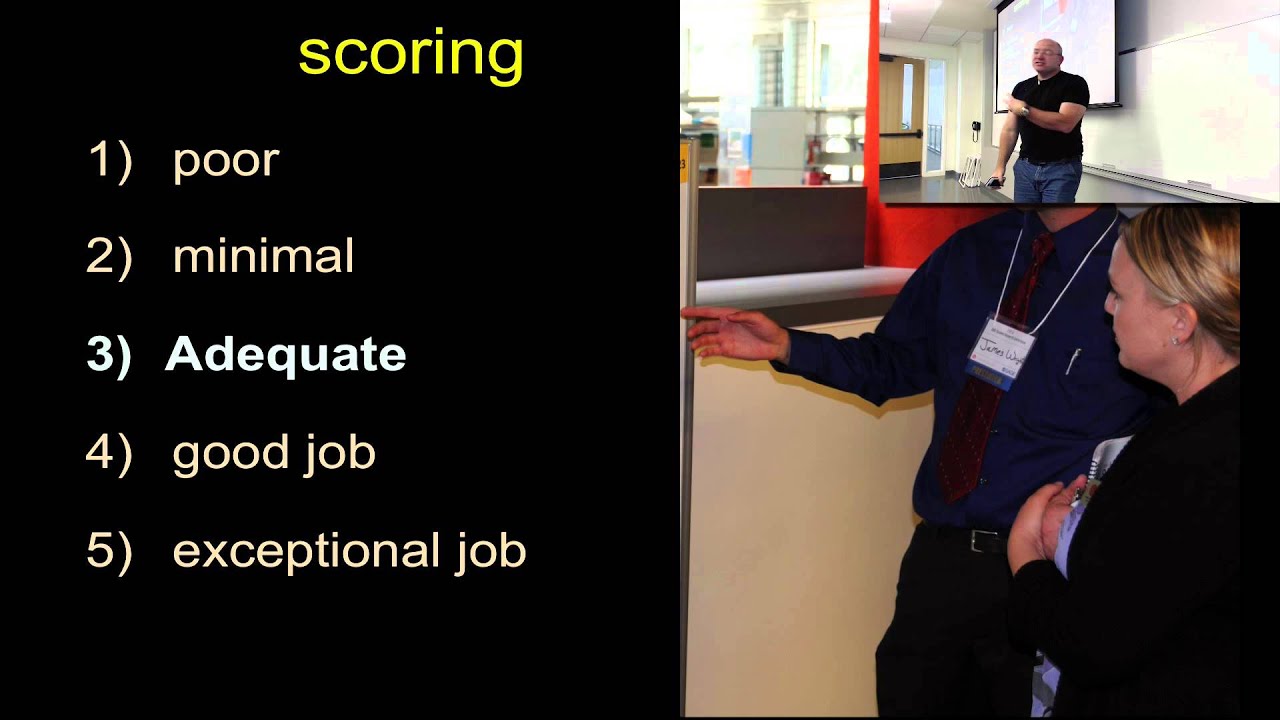 Evaluating Oral Presentations