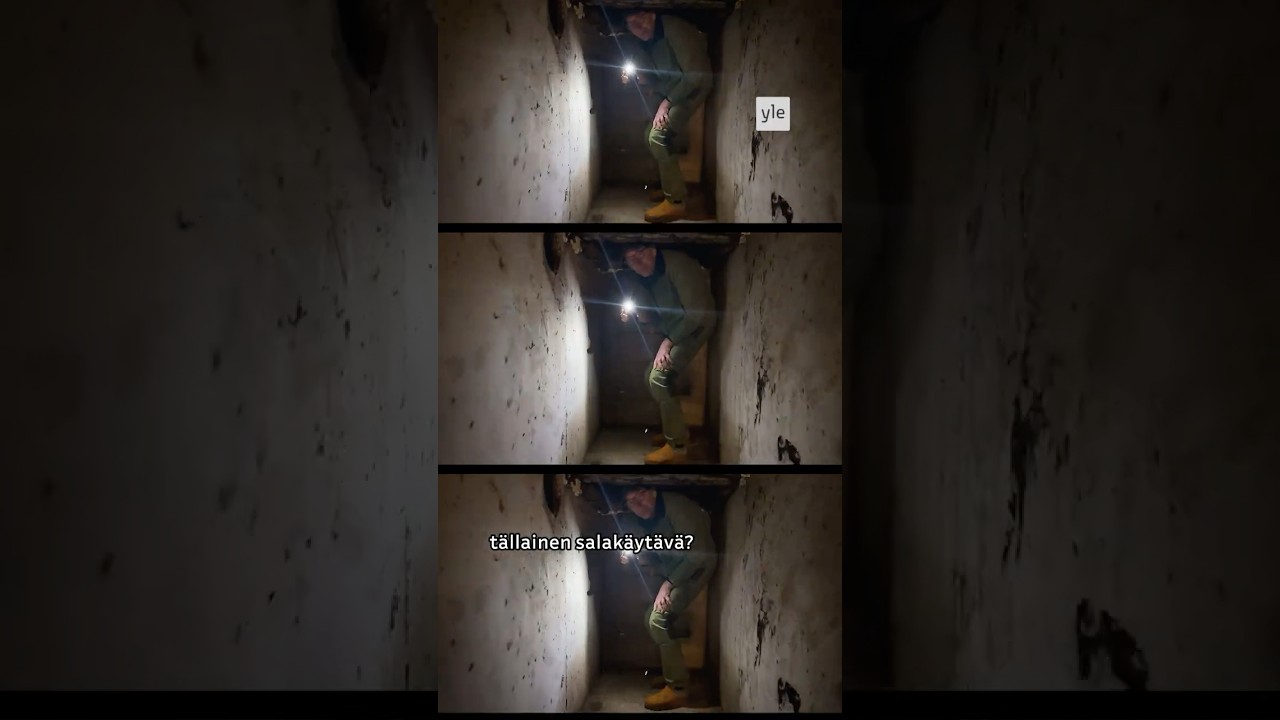 Tässä kerrostalossa on salakäytävä