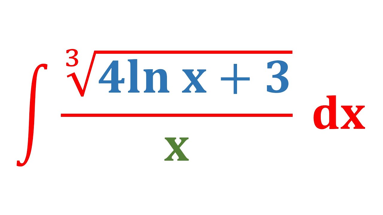 A Nice Logarithmic Integral