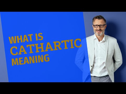 Cathartic | Definition of cathartic π