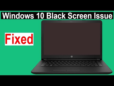 Windows 10 Black Screen No Desktop Icons | Windows 10 Stuck on Desktop No Icons