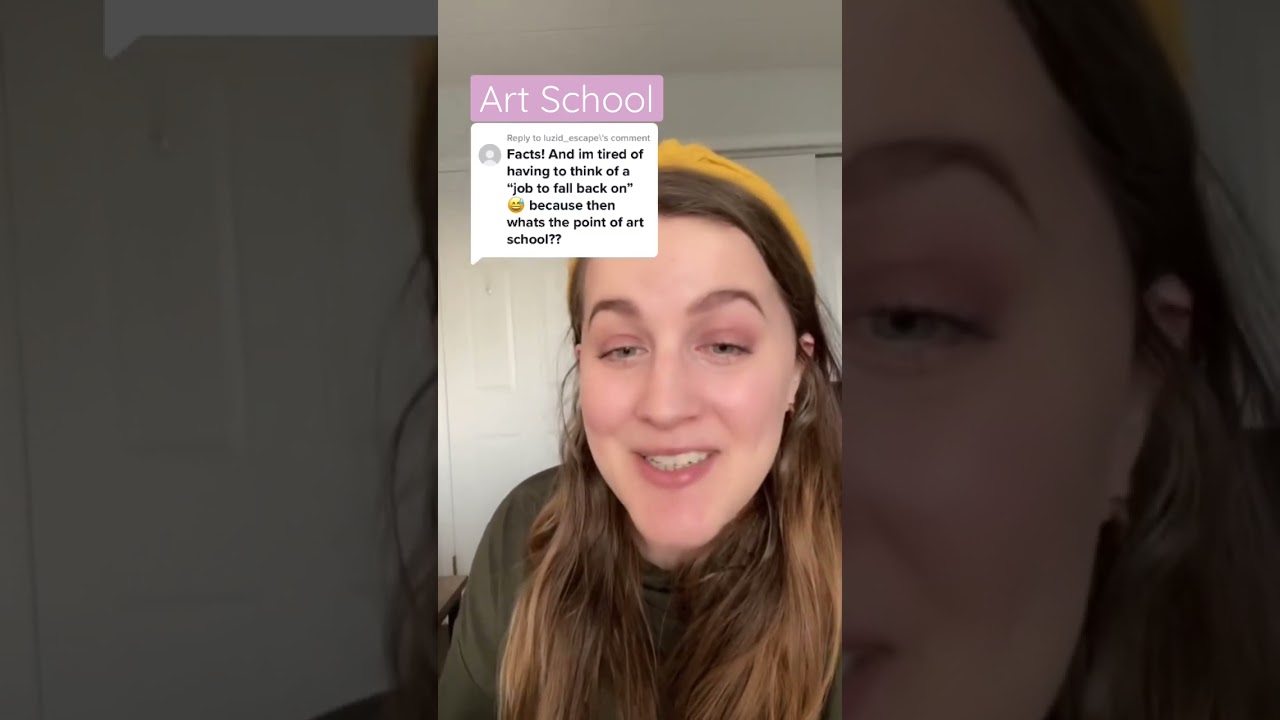 Should you go to art school?! #shorts #art #artists #education