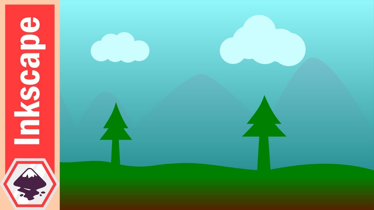 Inkscape tutorial: 2D Background for Platform or Running Game
