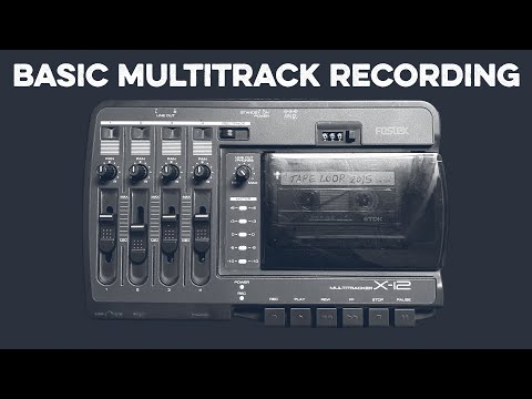 Fostex x-12 Multitrack Cassette Recorder 1980年代後半 - blue | Reverb