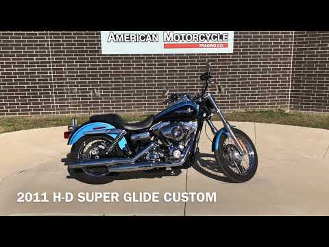 309334 2011 HARLEY-DAVIDSON DYNA SUPER GLIDE CUSTOM - FXDC