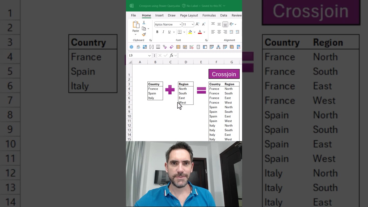 Maximize Data with CROSSJOIN in Excel & PowerBI