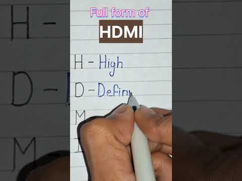 HDMI full form #hdmi #fullforms #gkfullform #fullforminhindi #fullform #writingtips #gkinhindi #gk