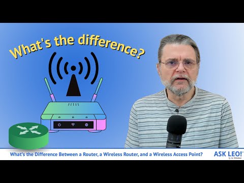 What’s the Difference Between a Router, a Wireless Router, and a Wireless Access Point?