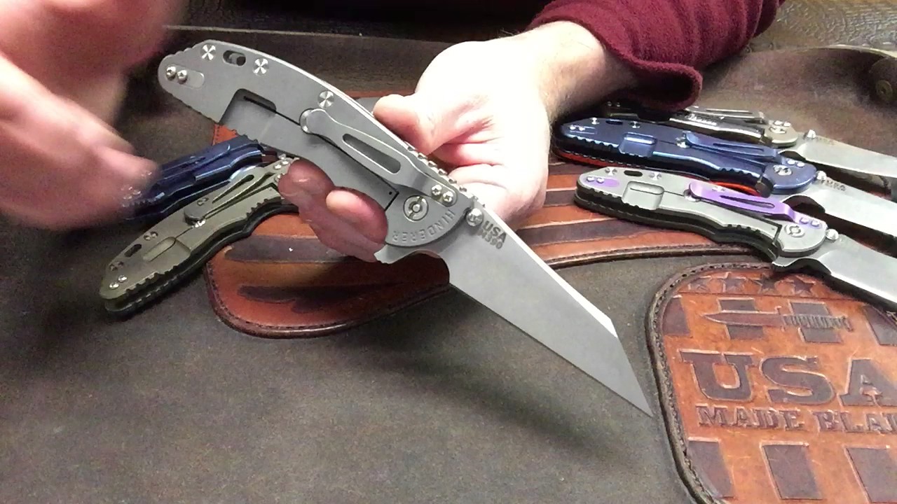 Hinderer Guide for those just getting started from USAMadeBlade.com