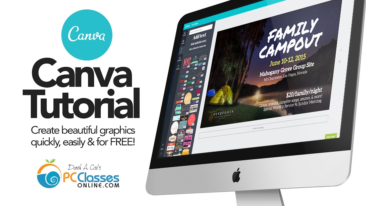 Canva Tutorial: Create Beautiful Graphics Quickly, Easily, and for Free!