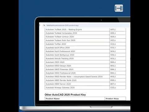 AutoCAD 2020 Product Key FREE (All Working)