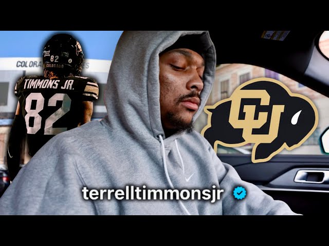 "I don't care about the fame": Colorado's Terrell Timmons Jr. makes eye-catching remarks before ...