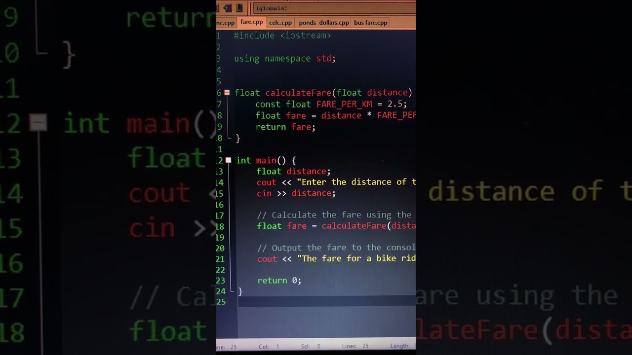 bike fare c++ #coders #codingninja #codinglife #codemasters #codelife #coding #code #coders #cpp