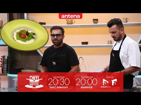Silviu Toma și Daniel Tomescu au gătit pentru prima dată împreună la Chefi la cuțite