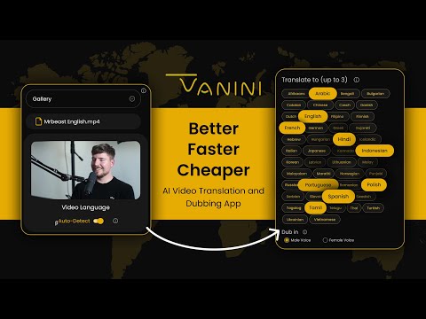 Panini Translate: AI Video Translation & Dubbing App