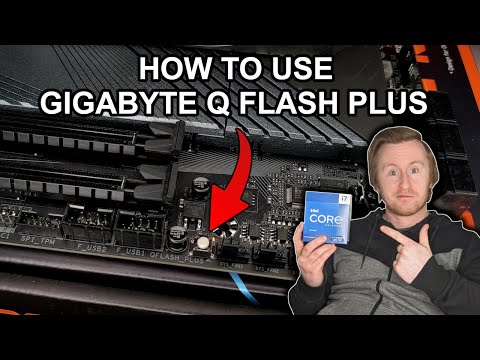 GIGABYTE Z690 Q Flash Plus BIOS Update Tutorial For 13th Gen CPUs