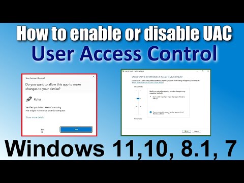 ✅Disable User Account Control Windows 11, 10, 8.1, 7 \ Disable UAC Windows 10 Prompt\Simply & Easily