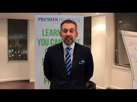 Scott at the Premier Property Club Canary Wharf