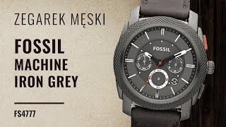 Fossil FS4777 - Machine Cuff Leather Watch • Watchard.com