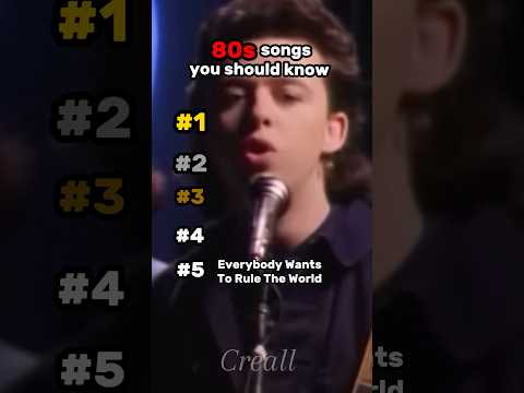 80s Songs You Should Know | 1980s Greatest Music Hits #80smusic #1980s #popmusic