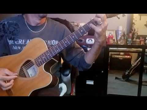 Journey - Patiently guitar intro cover