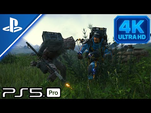 Combat Showcase - Death Stranding (PS5 PRO) 4K60FPS HDR Gameplay