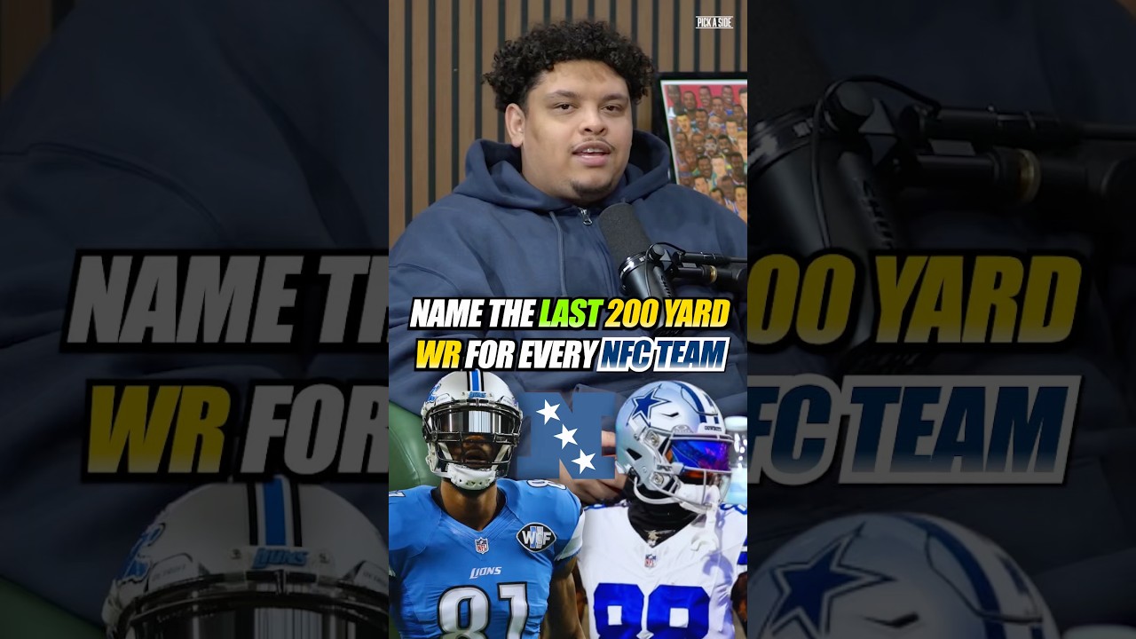 The LAST 200 Yard Receiver for Every NFC Team