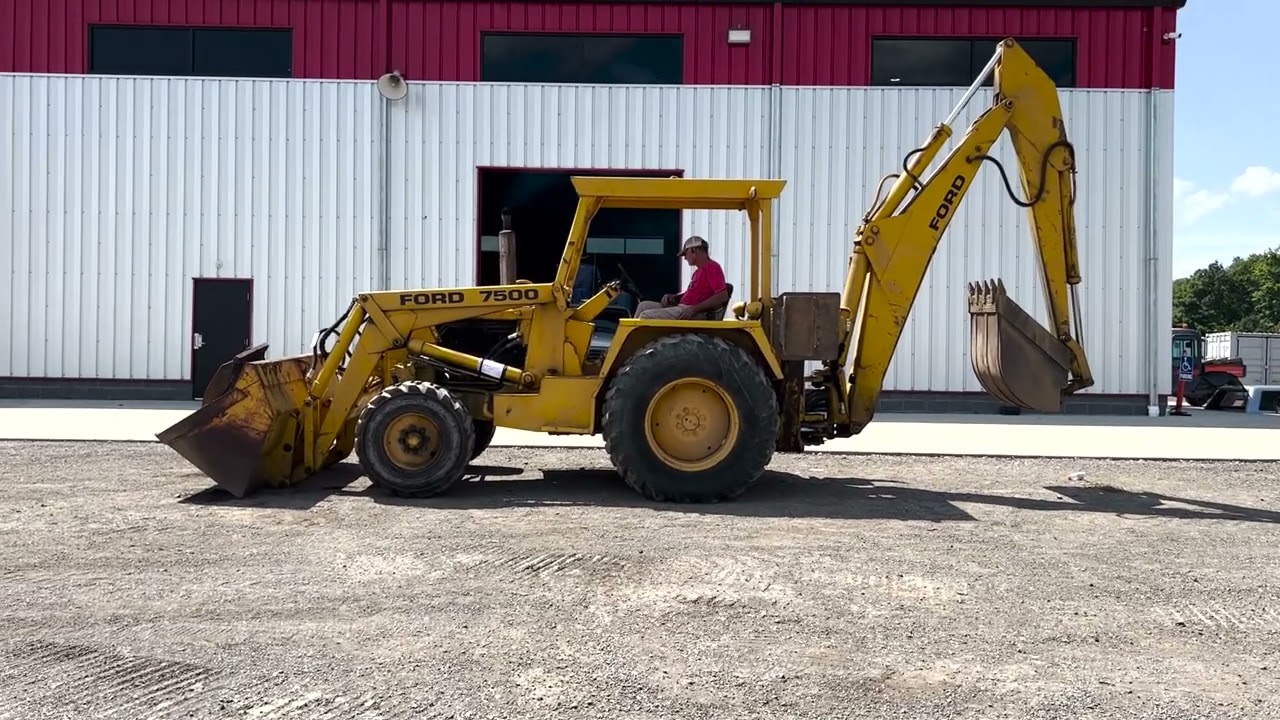 Ford 7500 Backhoe