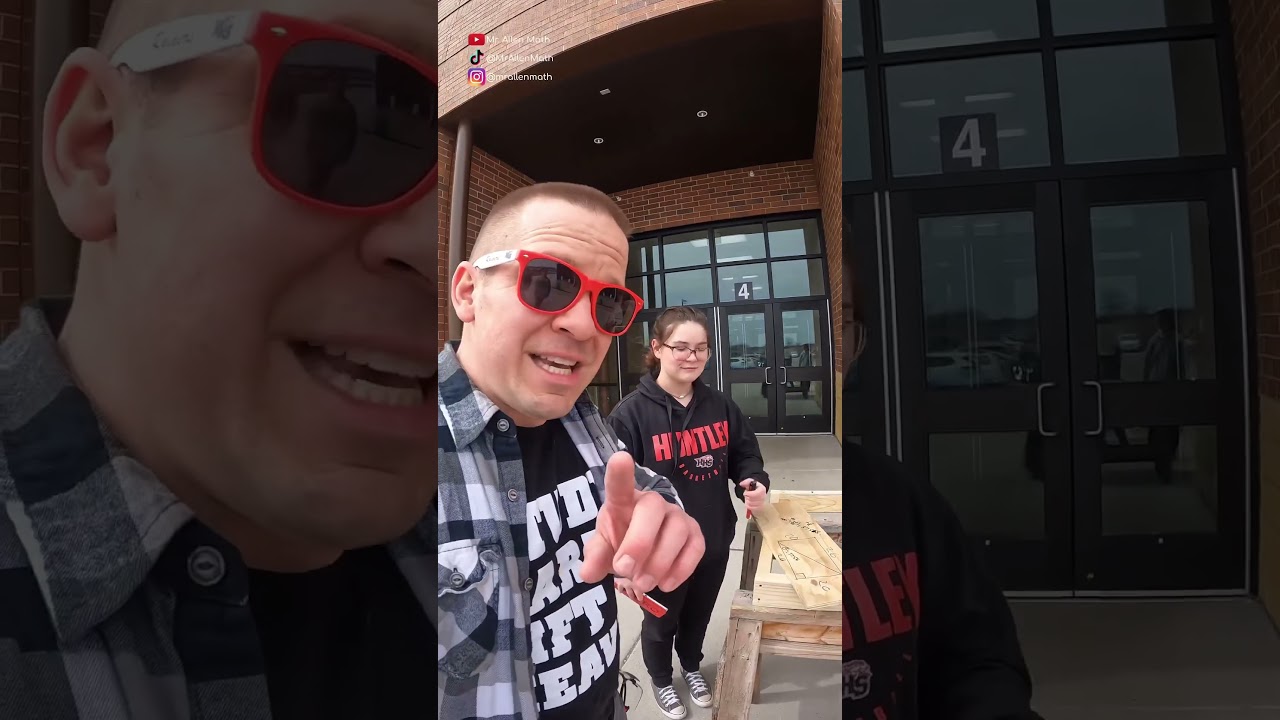 Math in the Wild - Verifying Rectangles using Trigonometry! #math #teacher #geometry #rectangle