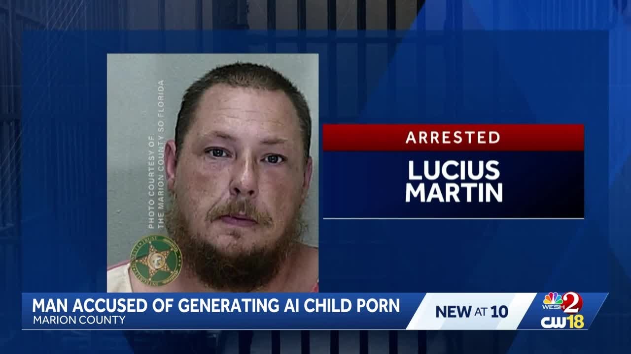 Man accused of making child porn with AI image generation
