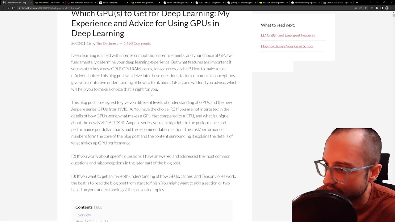 The Best GPU for Deep Learning