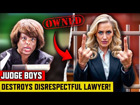 Judge Boyd OWNS Disrespectful Attorney in Courtroom Clash!