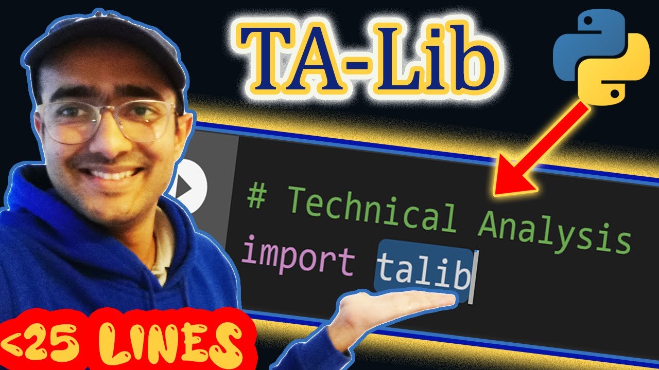 TA-Lib Python Tutorial [easy INSTALL 2023]🔴