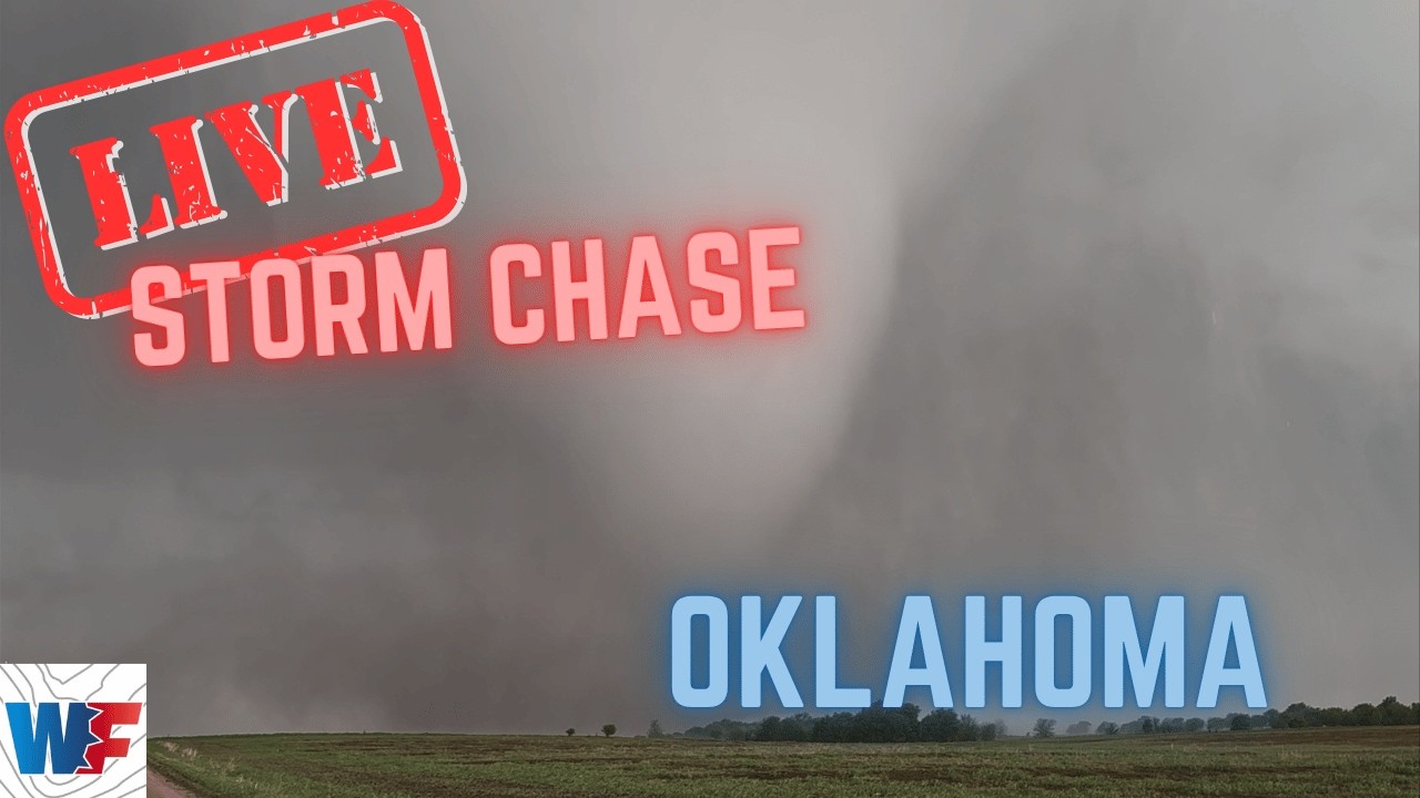 Supercells With Hail in Oklahoma | Birthday Storm Chasing | Live Chase Archive