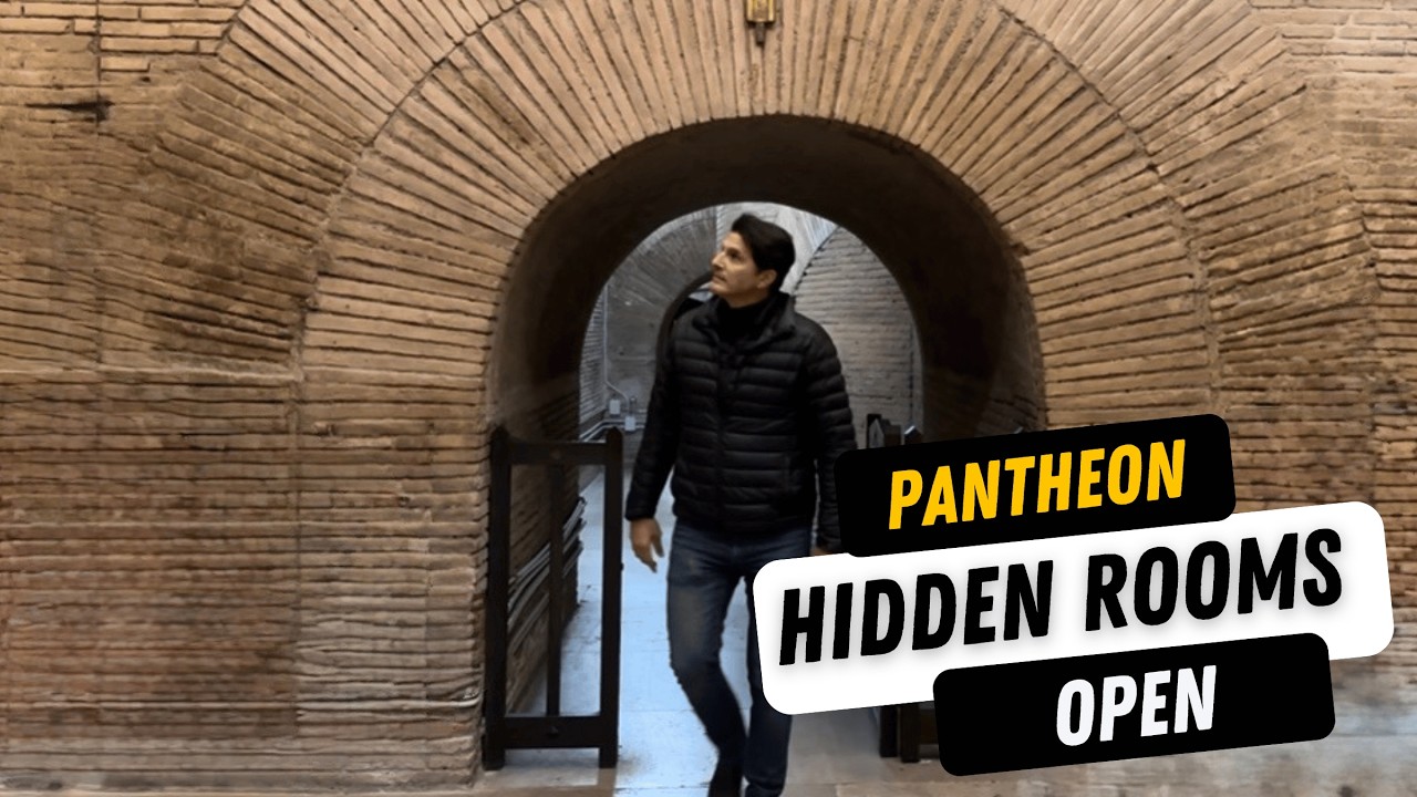 Pantheon Inside and Out: Hidden Rooms Now Open