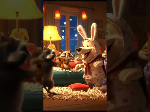 The Great Pillow Smackdown! #3danimation #funny #animalhumor #dog #fight #cute #cartoon #animation